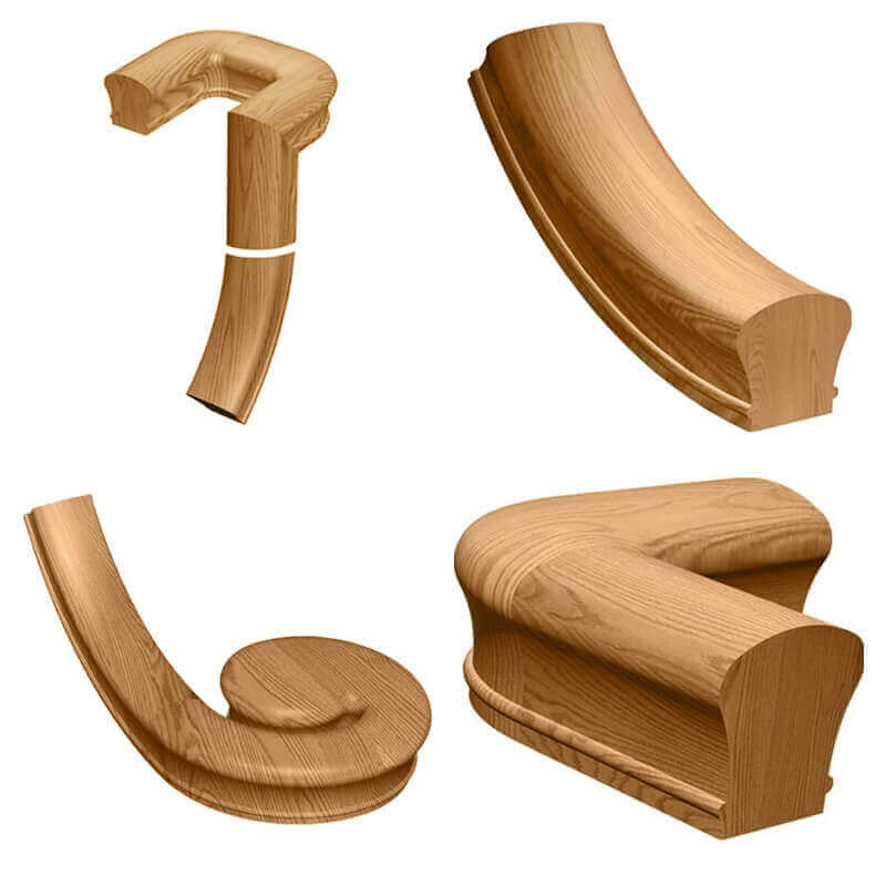 Wood Stair Handrail | Stair-parts.com
