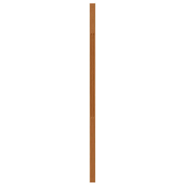 Fluted Square Wood Baluster F5060 | Stair-parts.com