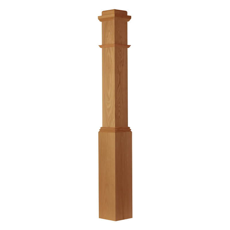 Box Newel Plain 4091 | Stair-parts.com