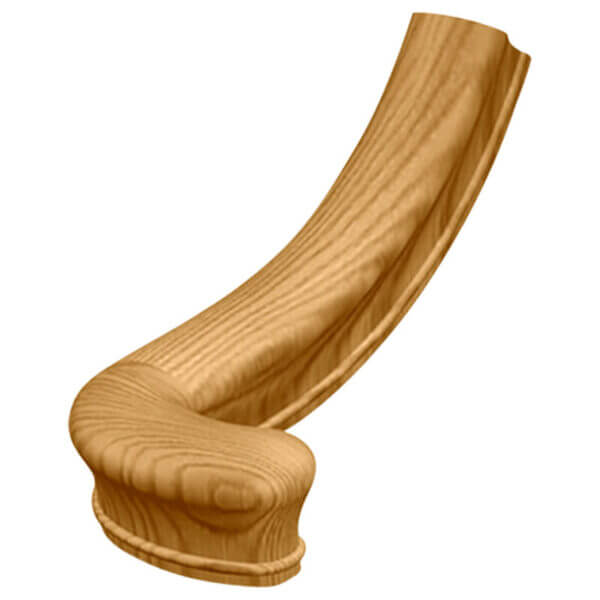 For 9100 Wood Handrail | Stair-parts.com