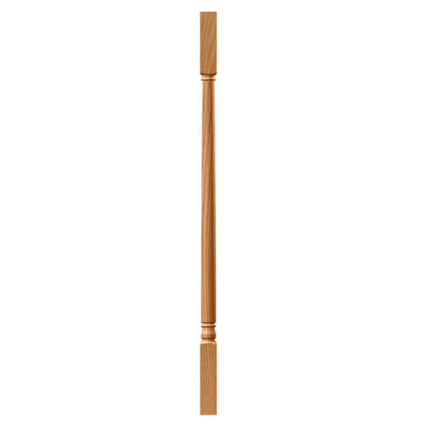 Square Top Wood Baluster 5241 | Stair-parts.com